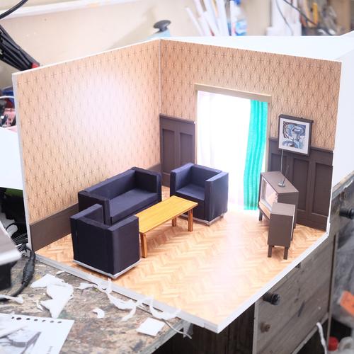 Jual diorama living room 1:12 u/ shf spy x family anya yor loid forger ...