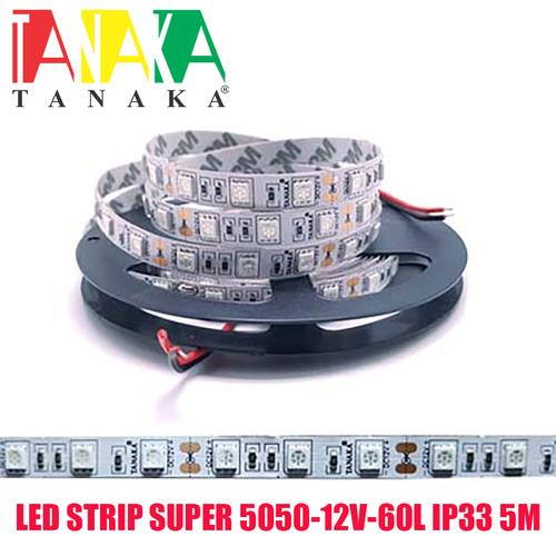 Jual TANAKA LED STRIP 5050 IP33 60 mata besar led 12v putih biru yellow ...