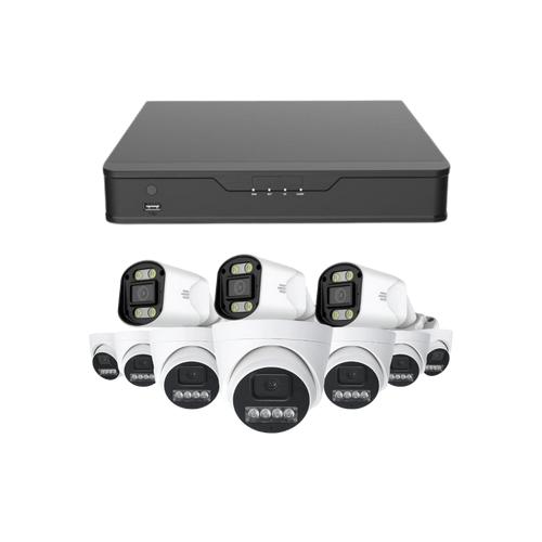 Jual PROMO PAKET CCTV IP CAMERA 10 CH FREE NVR IP CAM 4MP FULL COLOR ...