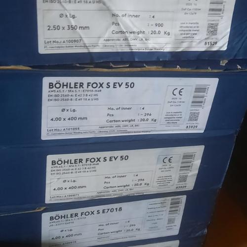 Jual KAWAT LAS BOHLER FOX S E7018 / 4.0MM - Kota Surabaya - UD Dunialas | Tokopedia