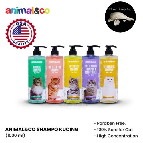 Jual AnimalnCo Shampoo Kucing Premium Lembut - Cat Shampoo 1 liter ...