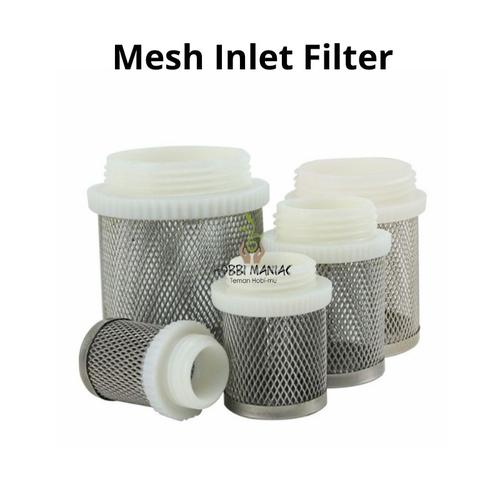 Jual Mesh Inlet Filter Aquarium Lily Pipe Filter Air Strainer Saringan ...