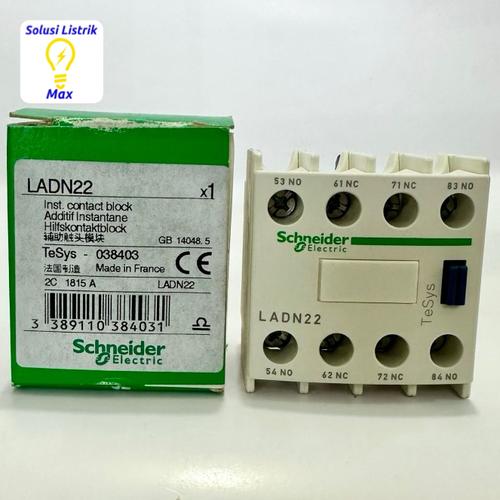 Jual Contact Block LADN22 Kontak Blok Kontak Bantu Schneider - Kab ...