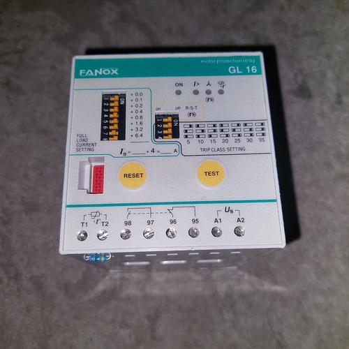 Jual FANOX GL16 MOTOR PROTECTION RELAY / GL16V230 - Jakarta Pusat ...