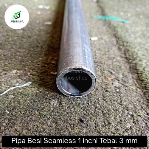 Jual Pipa Besi Seamless 1 inchi | OD 25.4mm X ID 19.4mm Tebal 3mm ...