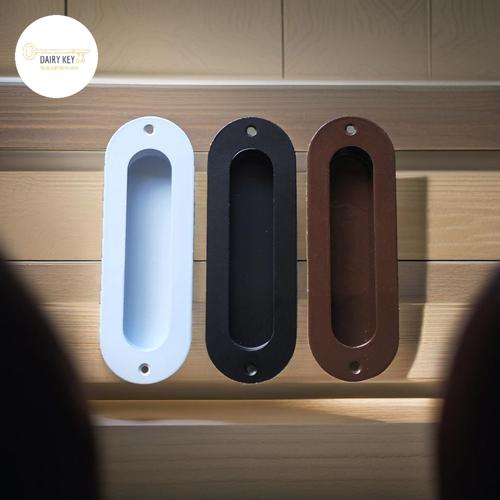 Jual Handle tanam oval panjang 12cm lebar 3cm pintu geser sliding ...