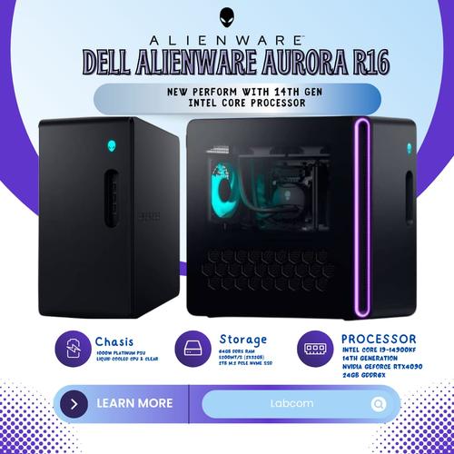 Jual DELL ALIENWARE AURORA R16 I9-14900KF 64GB RAM 2TB SSD RTX 4090 ...