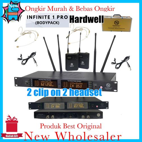 Jual Mic wireless Hardwell Infinite 1 pro L Clip on headset Original ...