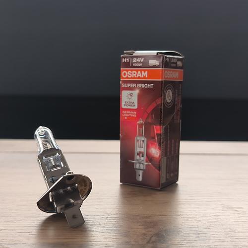 Jual BOHLAM LAMPU HALOGEN OSRAM H1 24V 100W KHUSUS TRUK & BUS ...
