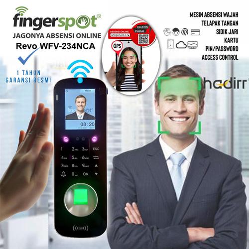 Promo Fingerspot WFV 234NCA Mesin Absensi Wajah Touchless Access Control - Kota Surabaya ...