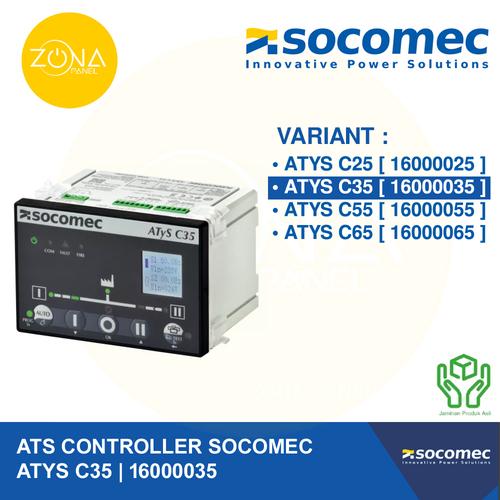 Jual CONTROLLER RELAY ATS CONTROLLER SOCOMEC ATYS C35 16000035 ...