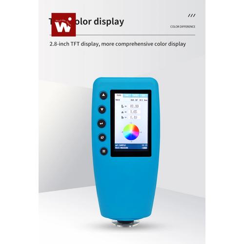 Lab Color Difference Meter WR-10QC Handheld Colorimeter - 4mm Caliber ...