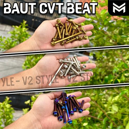 Jual BAUT PROBOLT CVT BLOK MESIN Beat Scoopy Vario HENG CHROME NON ...
