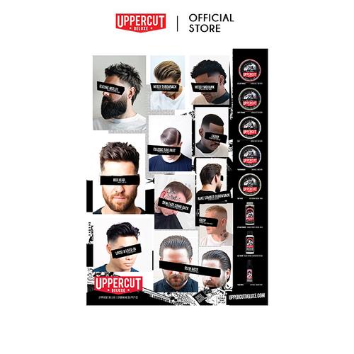 Jual Uppercut Deluxe Pomade Styling Guide Poster - Kota Tangerang ...