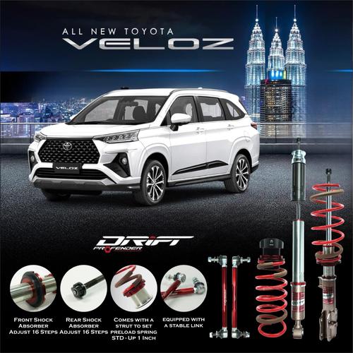 Jual Suspensi PROFENDER Coilover DRIFT T. Avanza Xenia Veloz 2022 ...