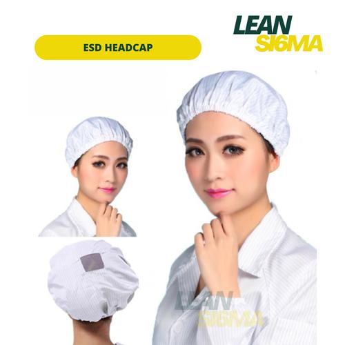 Jual ESD Cleanroom Antistatic Round Hat Anti Static Shower Cap - Hijau ...