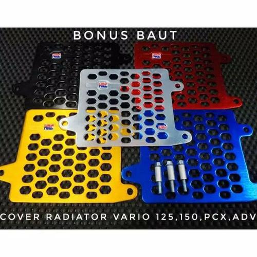 Jual baru cover radiator Vario HRC / Tutup radiator Vario 125 150 ...