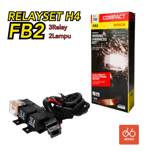 Promo Kabel Relay Set BOSCH FB2 Lampu Depan Headlamp H4 Mobil 3 Relay - Kota Depok - dbidzi ...