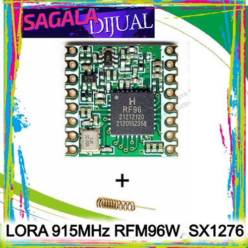 Jual LoRa 915MHZ LoRaTM Wireless module RF96 SX1276 PLUS Antenna - Kota ...