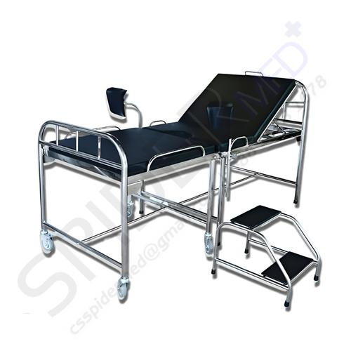 Jual Verlos Bed SS / Bed Partus Stainless Steel / Meja Gynecology ...