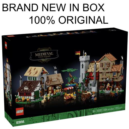 Jual Lego Creator Expert Icons 10332 Medieval Town Square New In Sealed ...