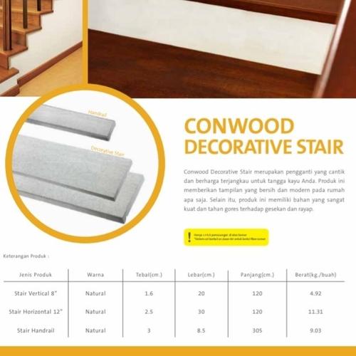 Jual CONWOOD BORDES, PIJAKAN TANGGA LEBAR (1000 x 1000 x 25mm ...