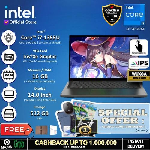 Promo Acer Aspire 5 Spin A5SP14 - Core I7 1355U 16GB 512SSD IrisXe 14 ...