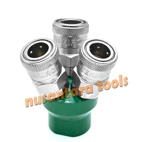 Jual Tekiro Quick Coupler Cabang 3 - Coupling 3 Way - Sambungan Cabang ...