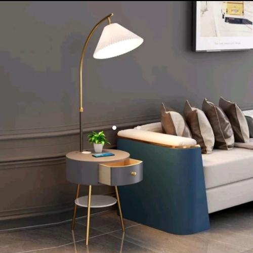 Promo Lampu standing lantai mewah modern with meja laci minimalis - 3 ...