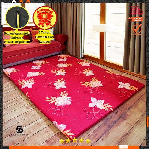 Promo Kasur Busa ROYAL Lipat Tebal Motif Elegan Premium karpet import ...