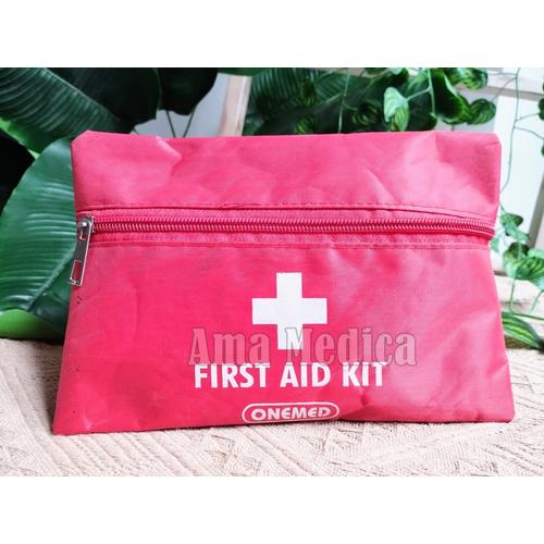 Jual PROMO First Aid Bag Kit P3K Isi Alat Perawatan Luka isi+Tas Onemed ...