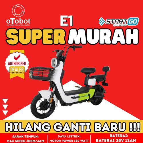 Jual SEPEDA LISTRIK STARTGO E1 START GO E 1 GARANSI RESMI - Green ...