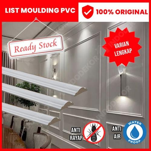 Jual List Wall Moulding PVC - List Dinding / Lis Profil Siku Plafon ...