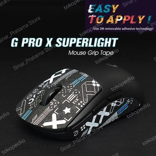 Jual Grip Tape Anti slip Skin Logitech G Pro X Superlight Mouse gaming ...