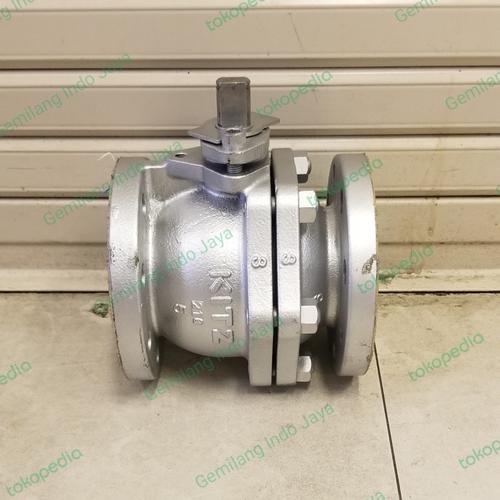 Jual Ball Valve Kitz 1 1/2" Inch JIS 10K CI / Stop Kran Kitz Cast Iron DN40 - Jakarta Barat ...