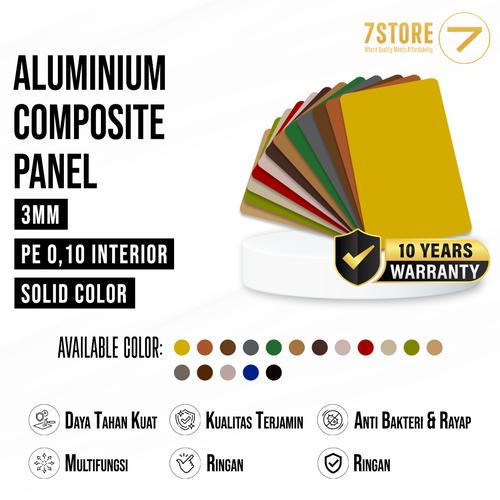 Jual MARKS ACP PE 3 mm Solid Alloy 1100 0,1 mm Aluminium Composite ...