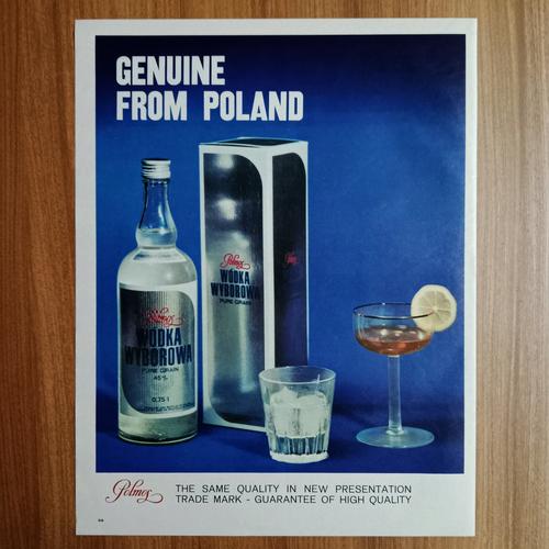 Jual Iklan Jadul 60s Uk Besar POLMOS WODKA Pajangan Minuman Dewasa Vintage - Kota Bandung ...