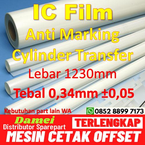 Jual Anti Marking Film Mesin Percetakan Offset Ic Film Screen TY Film - Per meter - Kota Bekasi ...