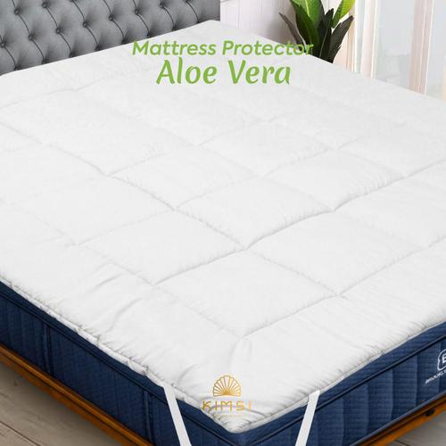 Promo Matras/Mattres Protector Aloevera Pelapis Kasur - Spring Bed ...