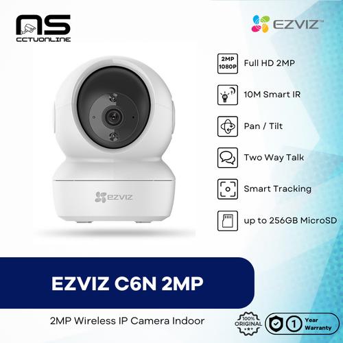 Jual EZVIZ C6N 2MP Smart CCTV Wifi Camera Indoor - C6N 2MP BLACK, +32GB ...