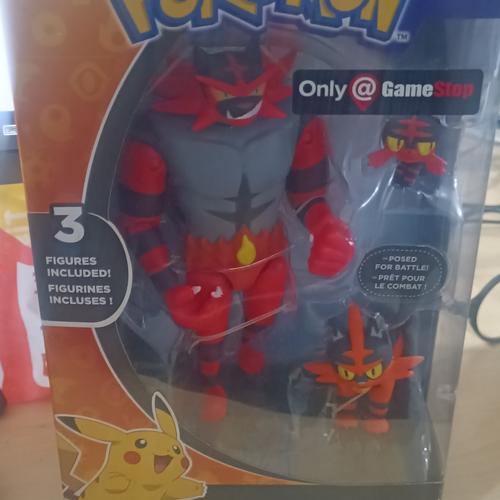 Jual Figure Pokemon Tomy Pokemon Evolution Incineroar 3 pack - Kab ...