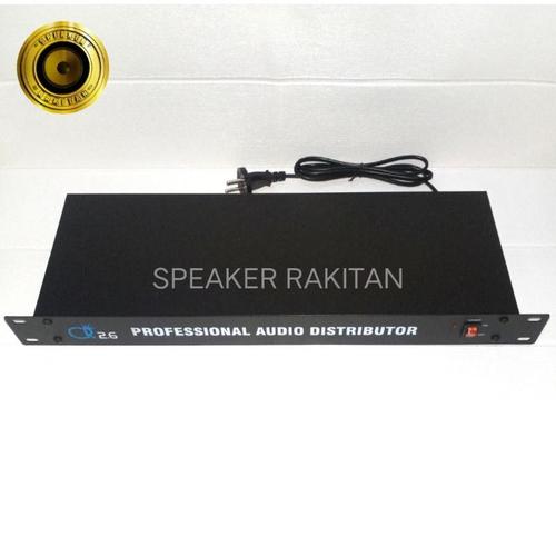 Jual Professional Audio Distributor Stereo 2.6 Channel Rakitan Jadi ...