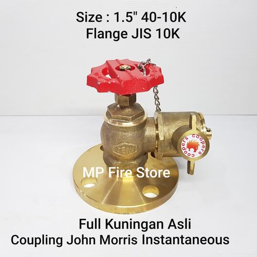 Jual Angle Hydrant Valve 1.5 Flange 10K John Morris Instantaneous 1 ...