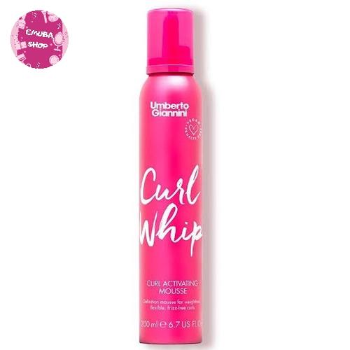 Jual Umberto Giannini Curl Whip Activating Mousse Curly Frizz Free Hair ...