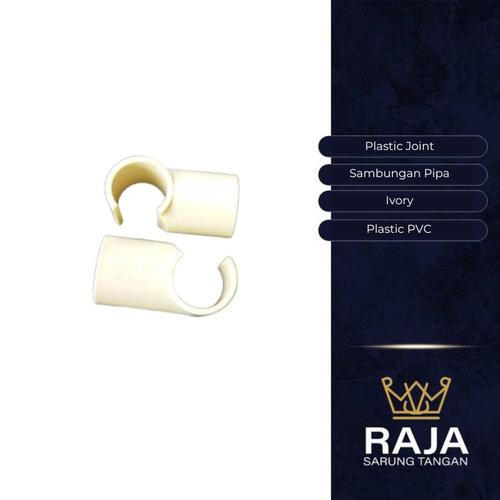 Jual Plastic Joint 159 / PJ - 159 / Sambungan Pipa / Ivory - Kab ...