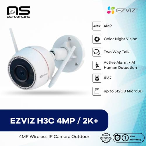 Jual EZVIZ H3C 4MP 2K+ Smart CCTV Wifi IP Camera Outdoor - Camera Only ...