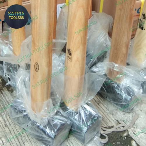 Jual Palu Godam 4 Kg Gagang Kayu - SANDS Sledge Hammer Wood Handle ...
