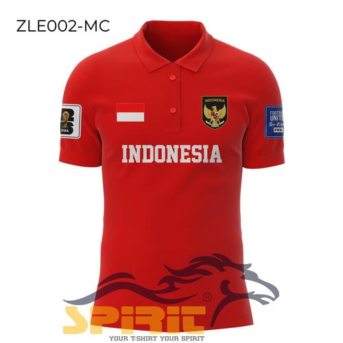 Jual Polo Shirt Timnas Indonesia 2024 Kaos Kerah Garuda Sablon DTF ...