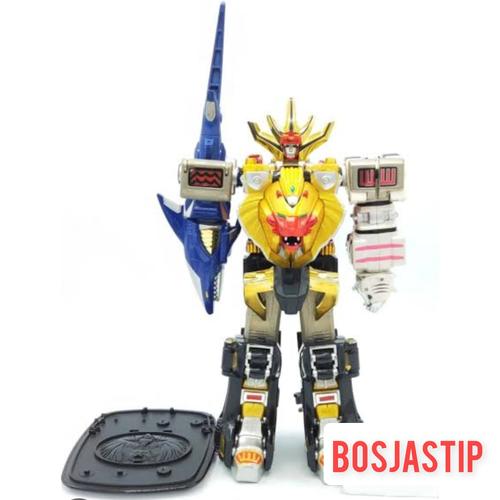 Jual DX Gao King power rangers Wild Force Megazord Bandai lion shark ...