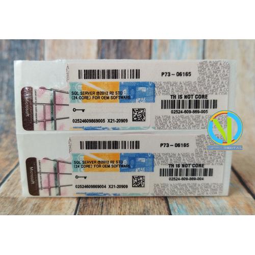 Jual SQL Server 2012 R2 Standard 24 Core COA Original Lifetime ...